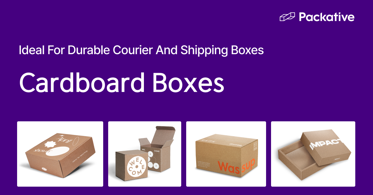 Cardboard Boxes | Packative